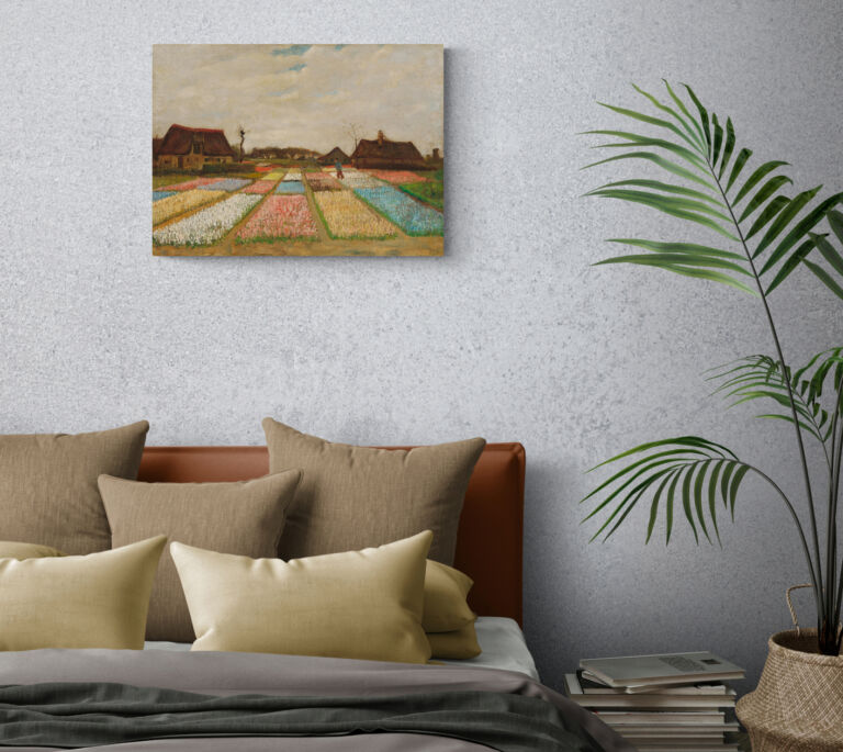 van Gogh, Bulb Fields (1883) - Replikka.Art