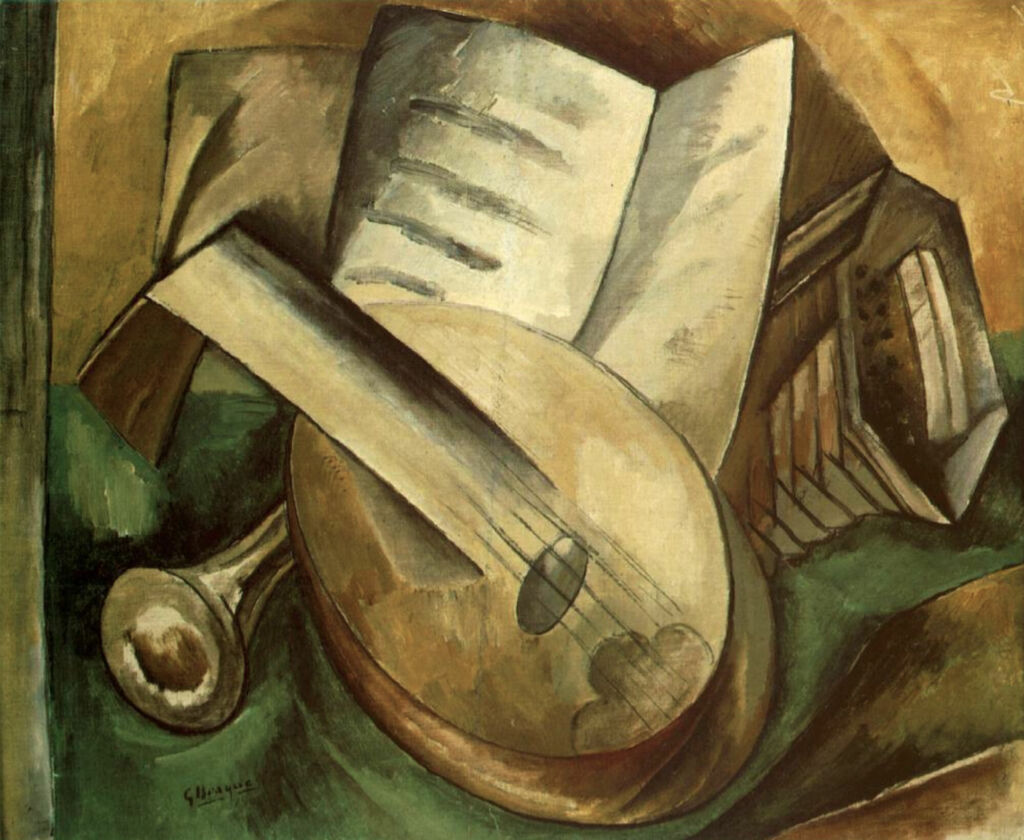Georges Braque, Musical Instruments (1908) - Replikka.Art